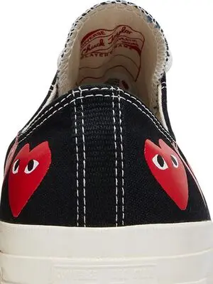CONVERSE X COMME DES GARONS PLAY Chuck 70 Sneakers - Black
