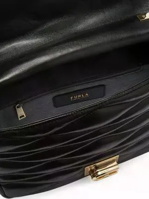 Furla Quilted Crossbody Bag - Black