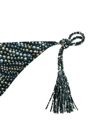 Vilebrequin Pearl-embellished Bikini Bottom - Black