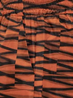 PIERRE-LOUIS MASCIA Abstract-print Shorts