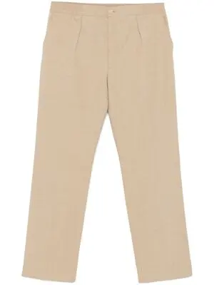 FURSAC Slub-texture Trousers