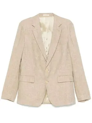 FURSAC Linen Blazer - Neutrals