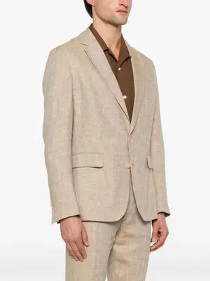 FURSAC Linen Blazer - Neutrals