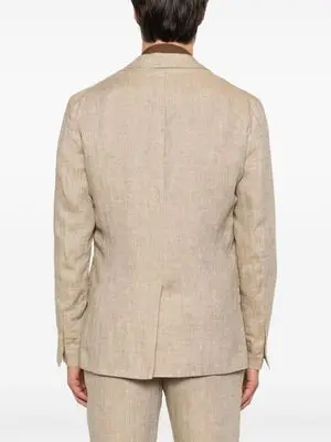 FURSAC Linen Blazer - Neutrals