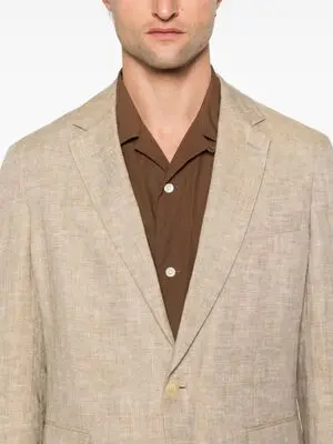 FURSAC Linen Blazer - Neutrals