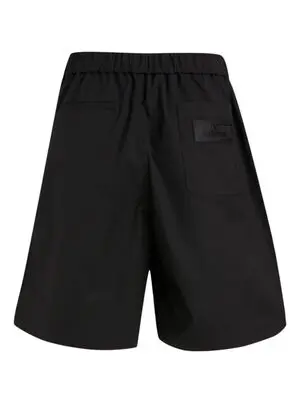 Valentino Garavani Logo-appliqué Bermuda Shorts