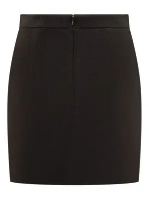 Moschino Heart-motif Mini Skirt - Black