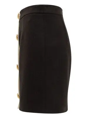 Moschino Heart-motif Mini Skirt - Black