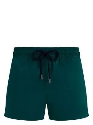 Vilebrequin Logo-patch Swim Shorts - Green