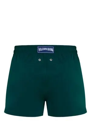 Vilebrequin Logo-patch Swim Shorts - Green