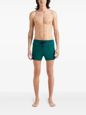 Vilebrequin Logo-patch Swim Shorts - Green