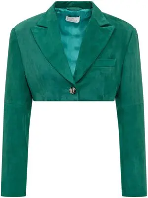Giuseppe Di Morabito Cropped Blazer - Green