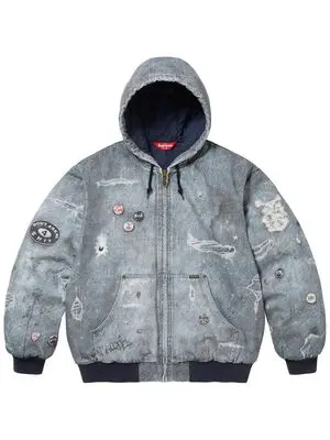 Supreme Distressed Jackets For Men