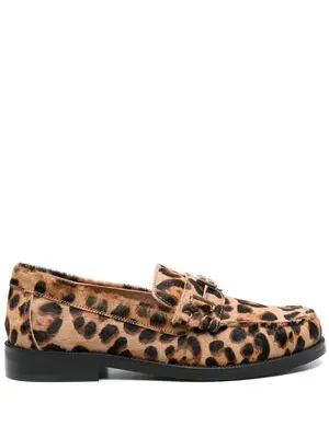 BIBI LOU Tina Leopard Print Loafers
