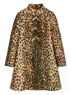 Valentino Garavani Jaguar Spots Wool Coat
