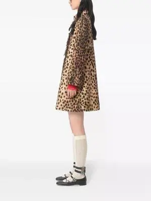 Valentino Garavani Jaguar Spots Wool Coat