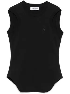 Attico Reese Tank Top - Black