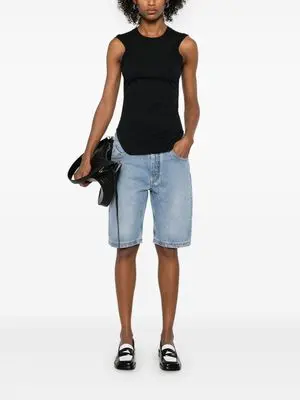 Attico Reese Tank Top - Black
