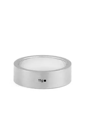 Le Gramme Sterling Ribbon Ring - Silver
