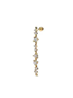 MARIA BLACK Large Arctic Single Earring