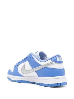Nike Dunk Low Sneakers - 402 Royal Pulse/metallic Silver