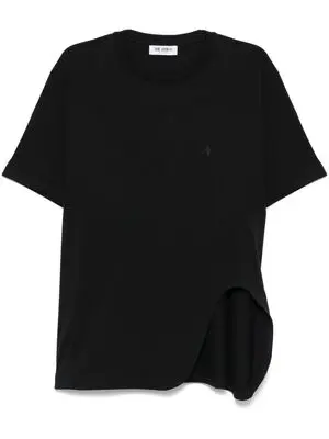Attico Cotton T-shirt - Black