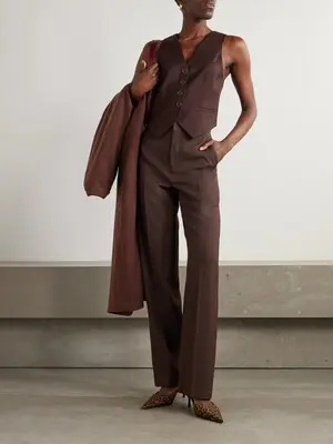 Wardrobe.NYC Wool Straight-leg Trousers