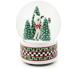 MACKENZIE-CHILDS Cozy Christmas Snow Globe - One-color