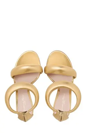 GIANVITO ROSSI Bijoux High Heel Sandals - Gold