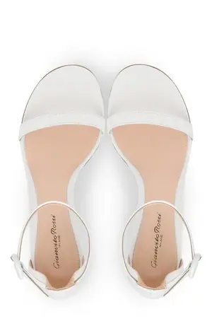GIANVITO ROSSI Gaeta 45 Sandal - White