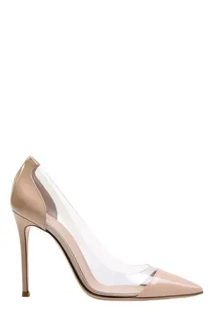 GIANVITO ROSSI Plexi Pumps
