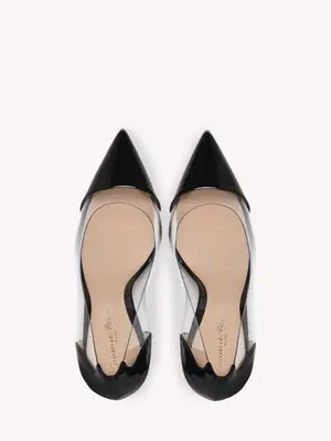 GIANVITO ROSSI Plexi High Heel Pumps - Black