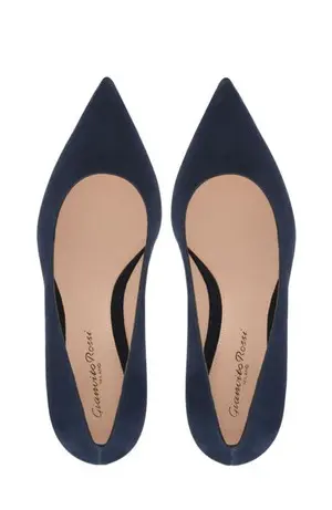 GIANVITO ROSSI Piper Pump 45 - Blue