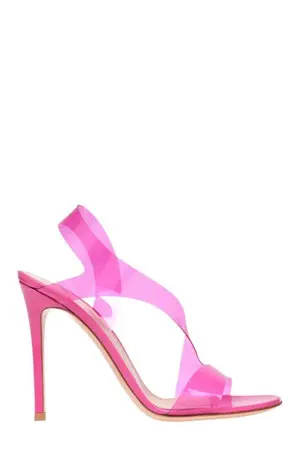 GIANVITO ROSSI Metropolis Open Toe Sandals Pink