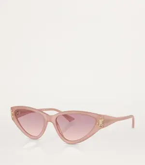 JIMMY CHOO Acetate Sunglasses - Pink
