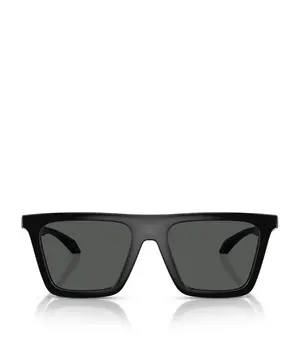 Versace Acetate Ve4468u Square Frame Sunglasses - Black