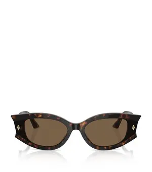 JIMMY CHOO Acetate Sunglasses - Brown