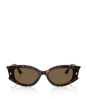 JIMMY CHOO Acetate Sunglasses - Brown