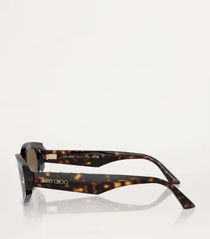 JIMMY CHOO Acetate Sunglasses - Brown