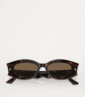 JIMMY CHOO Acetate Sunglasses - Brown