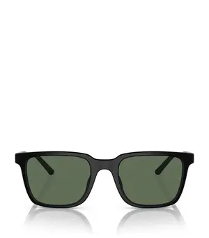 Oliver Spencer Acetate Square Frame Sunglasses - Black