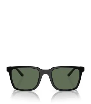 Oliver Spencer Oliver Peoples Acetate Square Frame Sunglasses Black