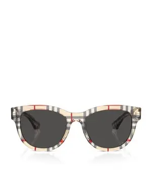 Burberry Acetate Be4432u Sunglasses - Brown
