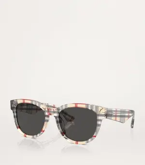 Burberry Acetate Be4432u Sunglasses - Brown