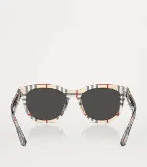 Burberry Acetate Be4432u Sunglasses - Brown