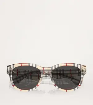 Burberry Acetate Be4432u Sunglasses - Brown