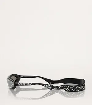SWAROVSKI Acetate Sk6024 Sunglasses - Black