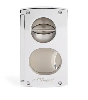 S.t. Dupont Chrome Cigar Cutter - Silver