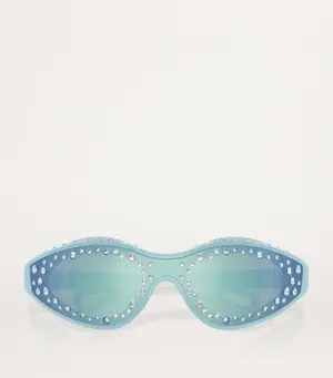 SWAROVSKI Sk6024 Injected Sunglasses - Blue