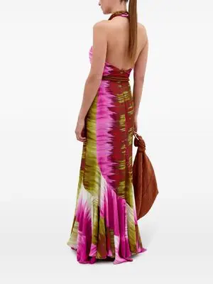 Silvia Tcherassi Raisa Gown - Purple